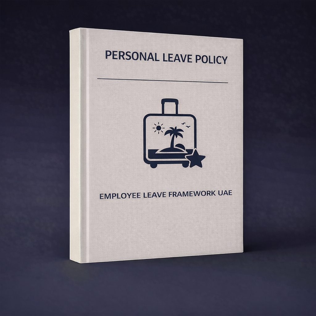 Personal Leave Policy HR Template UAE | Employee Leave Policy | HR Manager